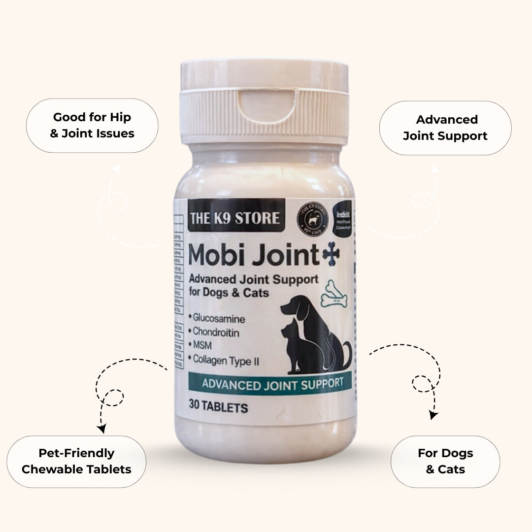 The K9 Store Mobi Joint+ Advanced Joint Support for Dogs & Cats with G